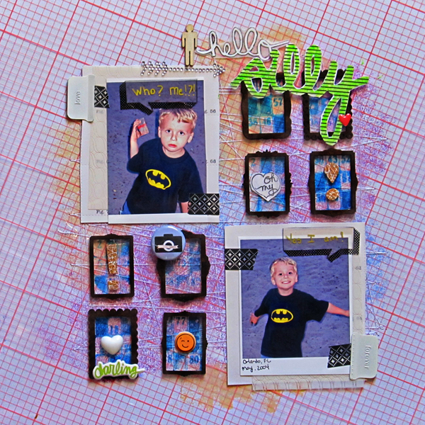 Get It Scrapped: Layering with Transparencies - My Scrapbook Evolution