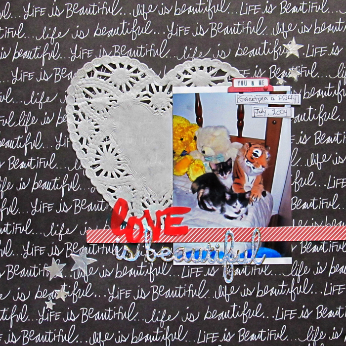 Scrapbooking with Found Objects: DIY Stencils from Lids - My Scrapbook ...