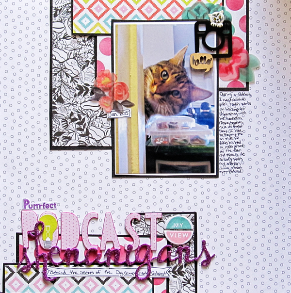 Lab Exercise 23:Conquering a Mood Board with a 6x6 Paper Pad - My Scrapbook Evolution