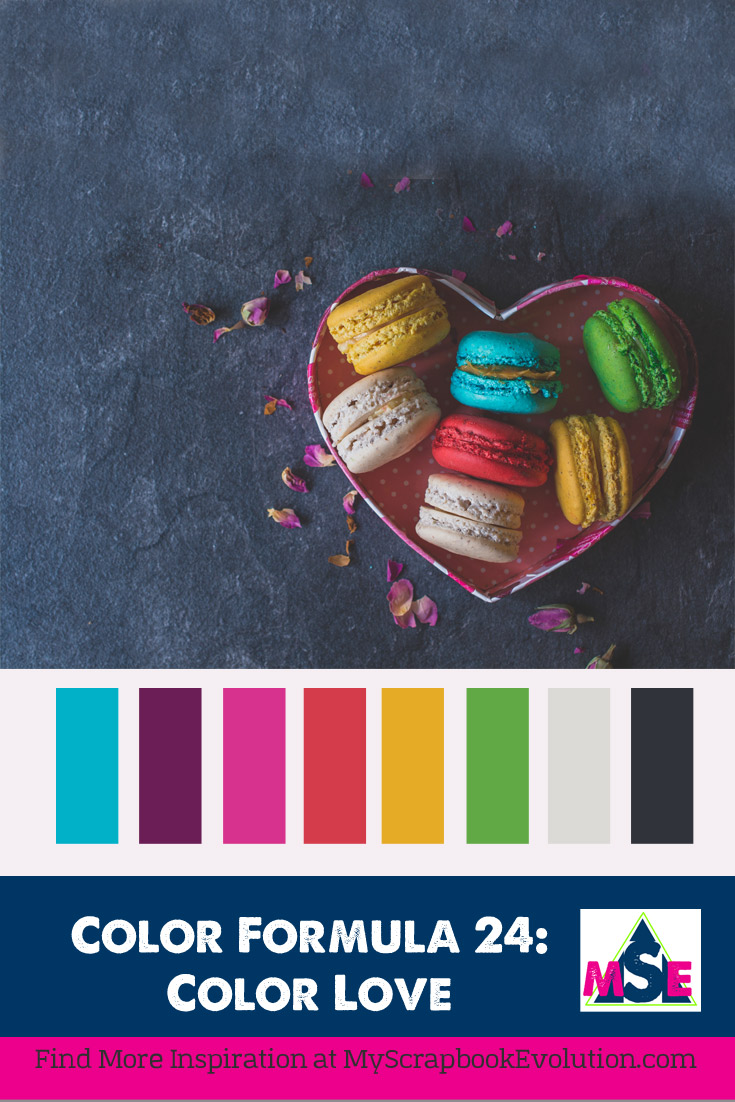 Color Formula 24: Color Love - a Crafty Color Palette - My Scrapbook ...